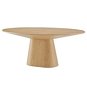 Modway Provision Dining-Tables, 43.5" L x 75" W x 30" H, Oak
