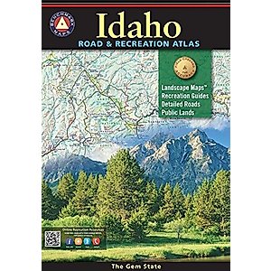 Idaho Road & Recreation Atlas (Benchmark Recreation Atlases)
