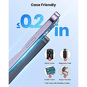 GEEKERA Wireless Charger, 2 Pack Wireless Charging Stand, Qi-Certified Charging Station for iPhone 13/12/11/Pro/Pro Max/Mini/X/Xr, Wireless Charging Station for Samsung Galaxy Series (With AC Adapter)