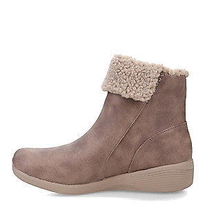 Skechers Women's Ankle Bootie Boot, Taupe, 9