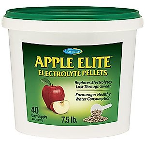 Farnam Apple Elite Electrolyte Pellets 7.5 pounds, 40 Day Supply