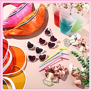 Cozypower 35 Pcs Beach Bachelorette Party Supplies Bachelorette Fanny Pack Bachelorette Sunglasses Sun Visor Hats Drink Pouches Beach Bachelorette Gifts Bridal Shower Party Supplies Wedding Favors