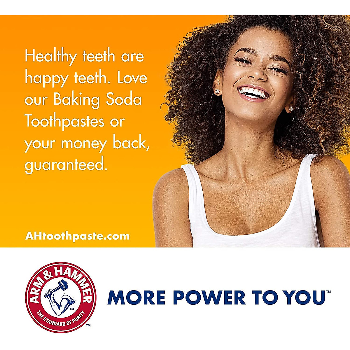 ARM & HAMMER Advance White Extreme Whitening Baking Soda and Peroxide Toothpaste, Fresh Mint, Twin Pack 6 oz (Pack of 2)