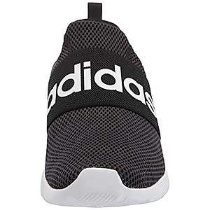 adidas mens Lite Racer Adapt 4.0 Running Shoes, Black/White/Black, 10.5 US (packaging may vary)
