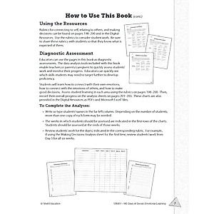 180 Days: Social-Emotional Learning for 1st Grade Practice Workbook for Classroom and Home, Cool and Fun Practice Created by Teachers (180 Days of Practice)