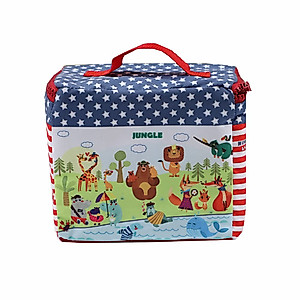 Alphabet Baby Toy Gift, Soft Cloth Alphabet Cards 28PCS, ABC Learning Flash Cards with Bag, Early Educational Learning Toys for Babies Infants Toddlers 1-2 2-4 Years Boys Girls, & Animal Guide Book