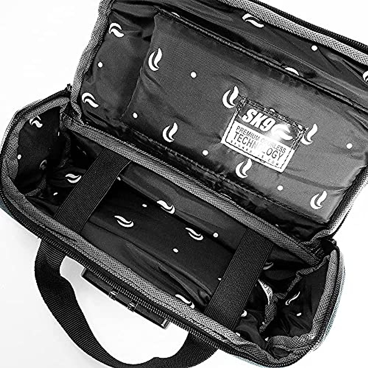Duffle bag Small 10"- Smell Proof - With combo lock - SK9 Premium odorless Technology (Blue Navy)