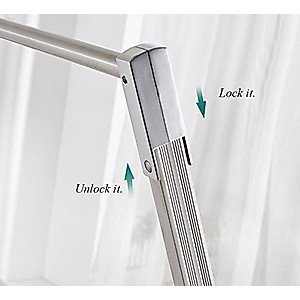 iEllevie Foldable Double Rods Stainless Steel Expandable Clothes Drying Rack 55 to 95 Inch