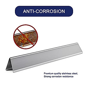 Meyafiny Replacement Flavorizer Bars for Weber Genesis Grill Parts for Weber Genesis 300 Series E/S-310 320 330 EP/cep-310 EP/cep-320 EP/cep-330(with Front Control Knob) Heating Plate(7622-2+5)