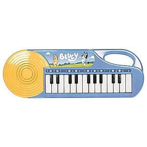 Bluey 23 Note Musical Keyboard - Portable Learn to Play Keyboard Musical Education Learning Toy for Toddlers and Preschoolers