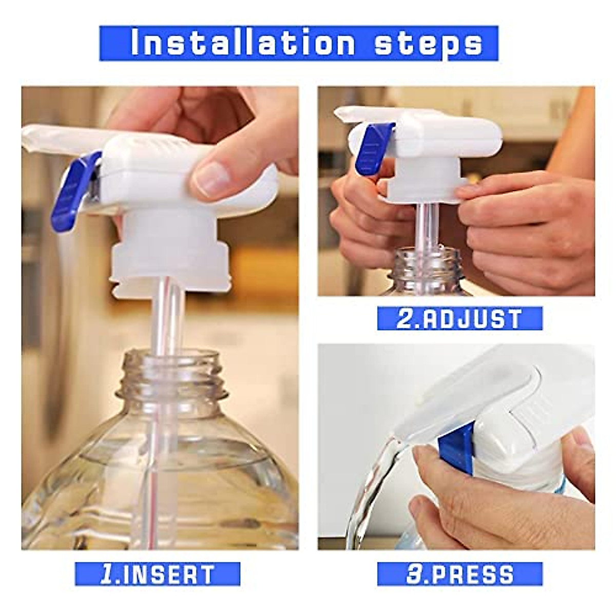 Milk Drink Dispenser, 2 PCS Automatic Electric Tap Juice Beer Beverage Dispenser fit Outdoor and Wedding Party, Prevent Overflowing,No handheld required