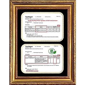 Wowfit 100 CT 16x20 inches 1.1 Mil Clear Plastic Flat Open Poly Bags Great for Proving Bread, Dough, Storage, Packaging and More (16 x 20 inches)