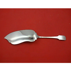 Norman Hammered by Shreve Sterling Silver Fish Server w/Engraved Mono"A.Mc.I."