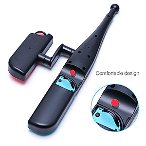 Awaqi Fishing Rod for Nintendo Switch- Fishing Game Accessories Compatible with Legendary Fishing Fishing Game Kit for Switch Controller
