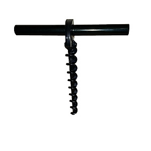 Red Suricata Ground Anchor Screws - Ultra Strong Sun Shade Canopy Tent All Terrain Tarp Stakes (4 pack)