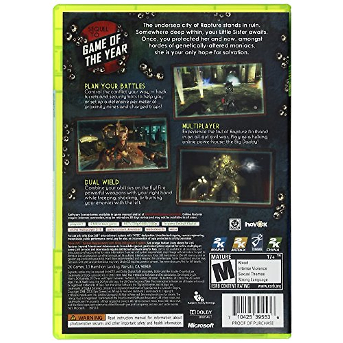 Bioshock 2 - Xbox 360
