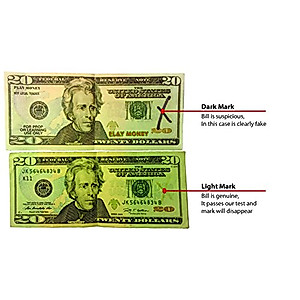 5-Pack Counterfeit Pens - Fake Money Detector Markers from Entrust Pro
