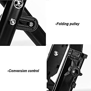 Cross Land Wheel Holder Bicycle Wheel Maintenance Wheel Truing Stand, Bike/Bicycle Tire Truing Stand, Foldable Home Mechanic Truing Stand Suitable for 16" - 29" 700C Wheels, Professional Bicycle Rim