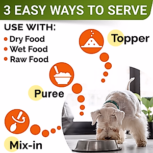 STRELLALAB Pumpkin for Dogs - High Fiber Powder Supplement - Stool Consistency and Softener - Digestion Support - Made in USA - 8oz Unflavored