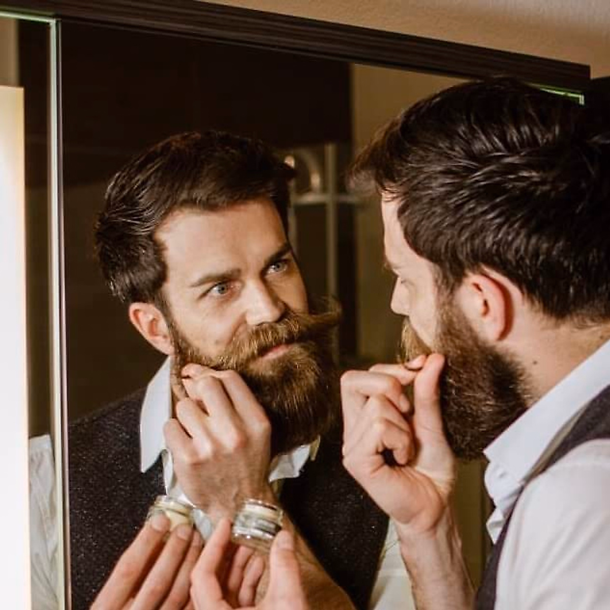 Apothecary 87 Moustache Wax | Premium Formulation With Plant Extracts | Natural Finish, Medium Hold, Medium Weight | Moustache Styling Wax | 15ml