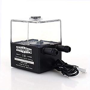 CPU CPU Sc-300T Dc 12V Ultra-Quiet Water Cooling Pump 4W Reservoir .300L/H for Pc CPU Liquid Cooling System