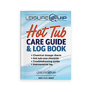 Clear Spa Hot Tub Balancing Chemical Bundle Includes pH Plus, pH Minus, Alkalinity, Calcium, Test Strips, LeisureQuip ScumBoat, and LeisureQuip Hot Tub Care Guide E-Book
