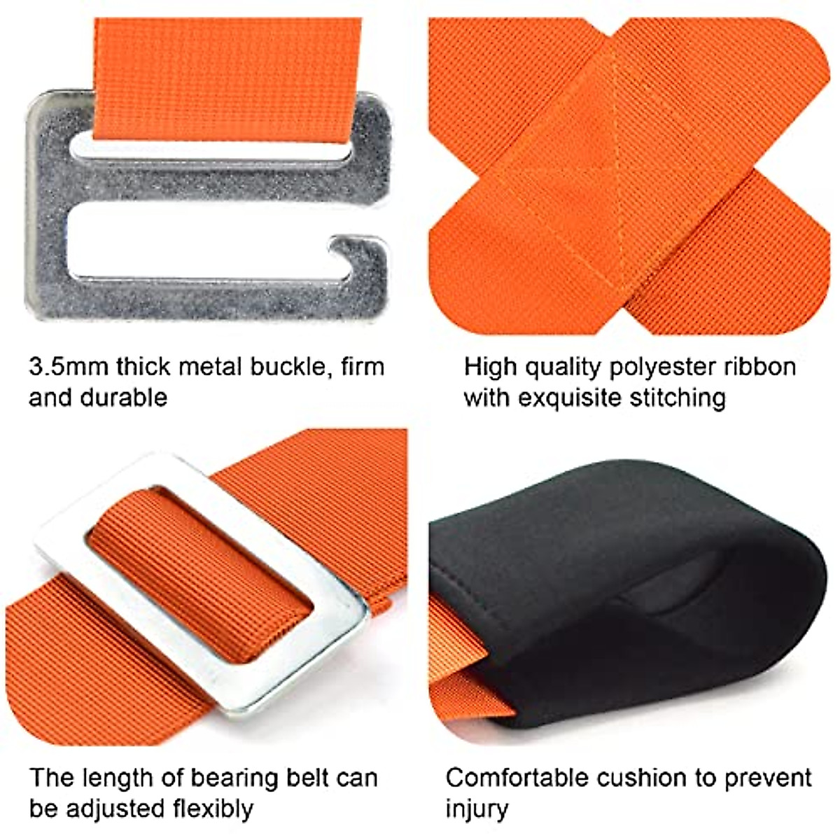Moving Straps Lifting Kit Moving Strap for 2-Person and Widen Handle Lifting Straps for 1-Person Furniture Moving Straps for House-Moving, Mattress, Appliances, Boxes, Heavy Objects Moving
