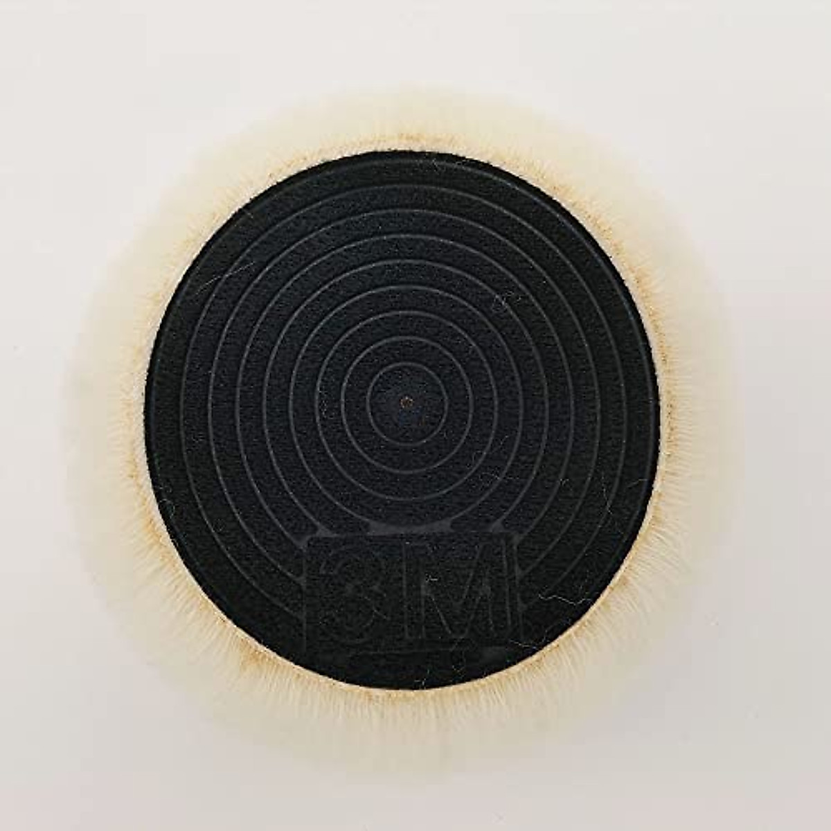 SiMaXuanCar Wool Polishing Pad 5 inch Velcro Polishing Pad for Drill Buffer Attachment with M14 Drill Adapter