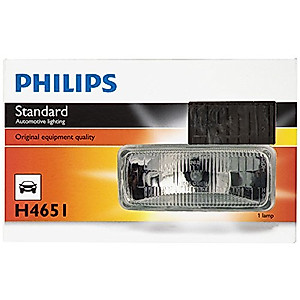 Philips H4651C1 Standard Halogen Sealed Beam headlamp, 1 Pack