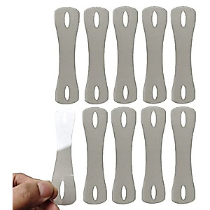 30 Pack GINFH Mens Tie Clip Invisible Tie Stays tie Holder Alternative to Tie Bars Tie Clips Personalized tie clip (30)