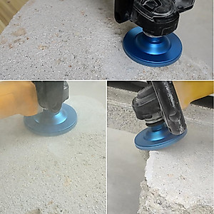 HONGUIS 4 1/2 inch Concrete Grinding Wheel,5/8"-11 Arbor Diamond Cup Grinding Wheel Double Row for Granite Marble Concrete Masonry Stone