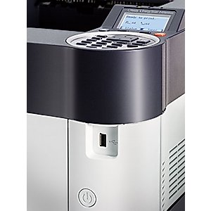 Kyocera 1102T72US0 ECOSYS P3055dn Black & White Network Printer, 5 Line LCD Screen with Hard Key Control Panel, Up to Fine 1200 DPI Print Resolution, Wireless and Wi-Fi Direct Capability