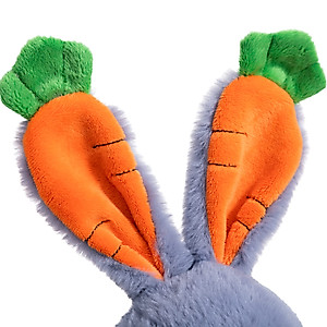 HollyHOME Plush Bunny Stuffed Animal Cute Carrot Rabbit Plush Birthday Easter Gift for Kids 15 inch