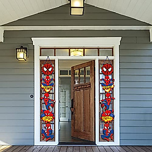 10 Pieces Cutouts Cardboard Door Sign Banner Porch Sign Hanging Signs for Outdoor Indoor Bedroom Wall Party Decoration Fun Themed Birthday Party Banner Supplies