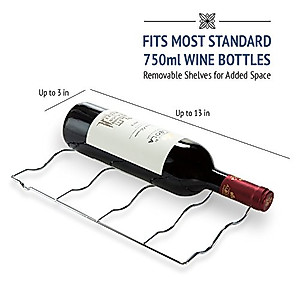 Ivation 12 Bottle Thermoelectric Red And White Wine Cooler/Chiller Counter Top Wine Cellar with Digital Temperature Display, Freestanding Refrigerator Smoked Glass Door Quiet Operation Fridge,Black