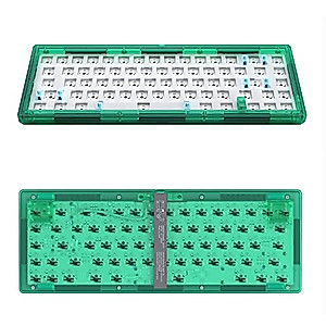Misaso GAS67 Customized Mechanical Keyboard Kit Hot Swap Axis Wired Gasket Structure RGB Backlight Gaming Keyboard White