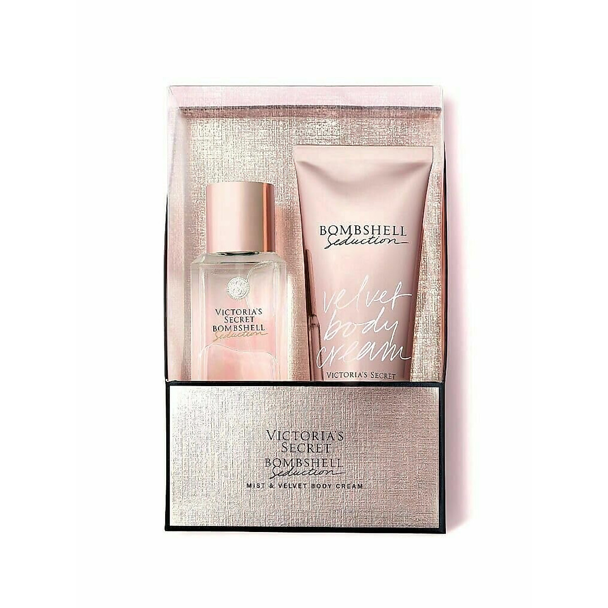 Victoria's Secret Gift Set Bombshell Seduction 2 Piece Mist & Velvet Body Cream