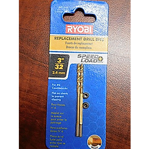 Ryobi 3/32 in. Steel Replacement Drill Bit Set