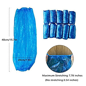 Disposable Arm Sleeves Covers, PeSandy 100pcs Waterproof PE Oversleeves Covers