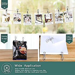 50PCS Clothes Pins Heavy Duty Outdoor, clothespins for Hanging Clothes, Laundry Cloths pin Clips Clothes pin Clothespin Close Clothing pins Snack for Food Bag (Small Size Clothespin)