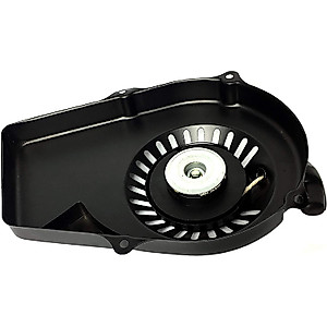 POWER PRODUCTS Recoil Starter for Harbor Tail Gator 63025 63024 & Storm CAT 63CC 2HP 800 900W 60338 66619 69381 for Pulsar PG1202S & 2HP 2-Stroke 64CC Gas Generator with Handle & Rope Replacement