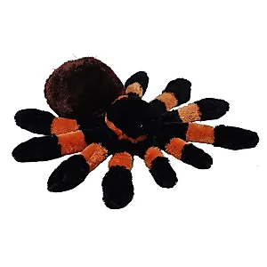 Wild Republic Tarantula Plush, Stuffed Animal, Plush Toy, Gifts for Kids, Cuddlekins 12 Inches, Black, Orange, Brown
