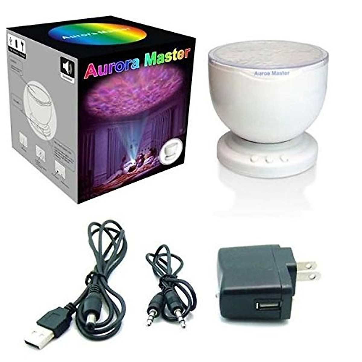 Aurora Master Light Ocean Daren Waves Projector with Speaker