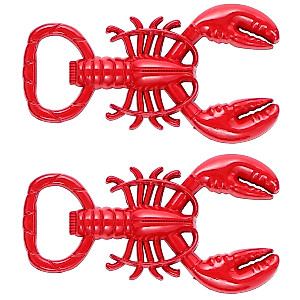Hemoton 2pcs Keychain Beer Bottle Opener Lobster Bottle Opener Beer Cap Opener Wine Opener Beverage Opener Party Favor Gift for Summer Party Beer Enthusiast