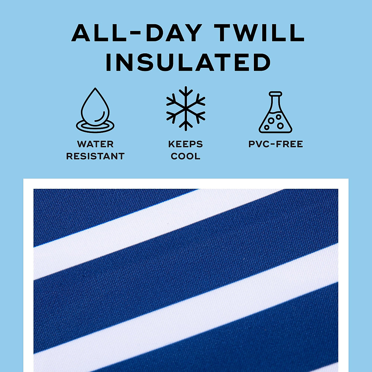 SCOUT Nooner Lunch Box - Lightweight, Insulated Lunch Bag with Outside Zip Pocket, Cooler For Women - Everyday, Beach Cooler