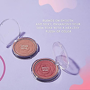 Flower Beauty Flower Pots Powder Blush - Smooth & Silky, Skin Tone Enhancing, Soft Satin Finish Makeup (Sweet Pea)