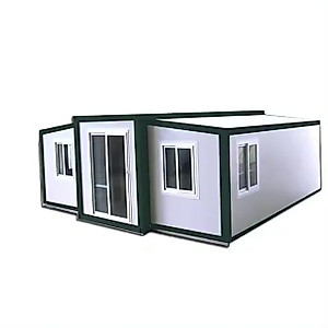 30 feet Portable prefabricated Tiny Mobile Home 30x20t, Mobile Expandable prefab House, 2 bedrooms, 1 Bathroom, Kitchen,Living Room,Office, Garage,den.