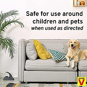 Victor M147 Safe-Set Rat 4 Pack, 4 Traps, Black