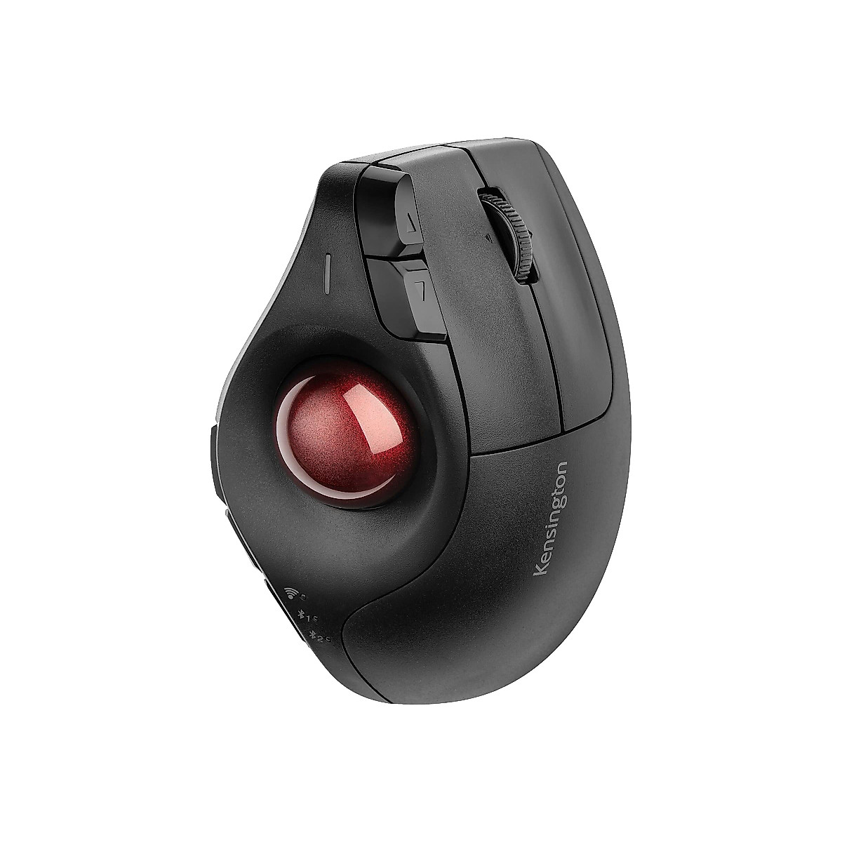 Kensington Pro Fit® Ergo Vertical Wireless Trackball (K75326WW), Black, 3" x 4" x 6.1"
