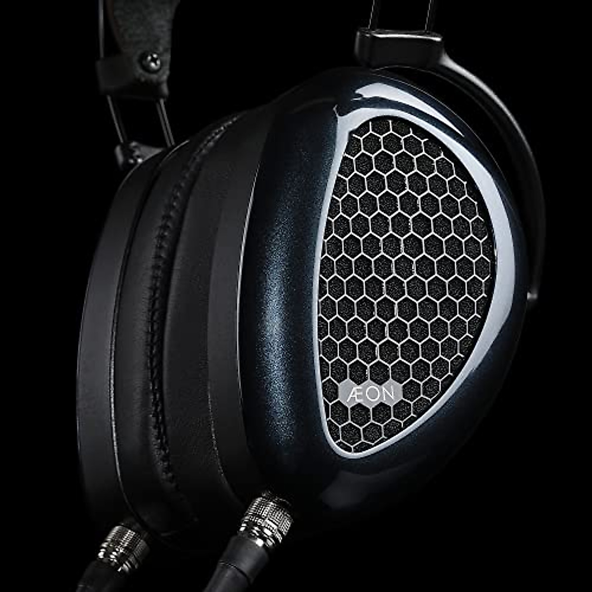 DROP + Dan Clark Audio Aeon Planar Magnetic Headphones - Open-Back, Over Ear, Audiophile (Aeon Open X), Blue/Black